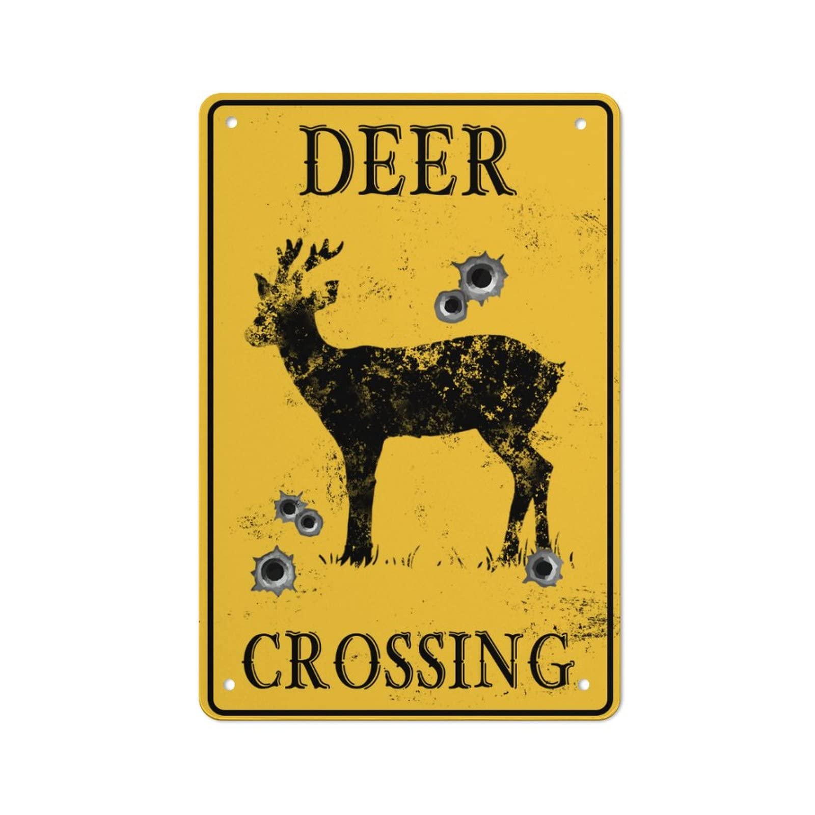 Printable Deer Crossing Sign
