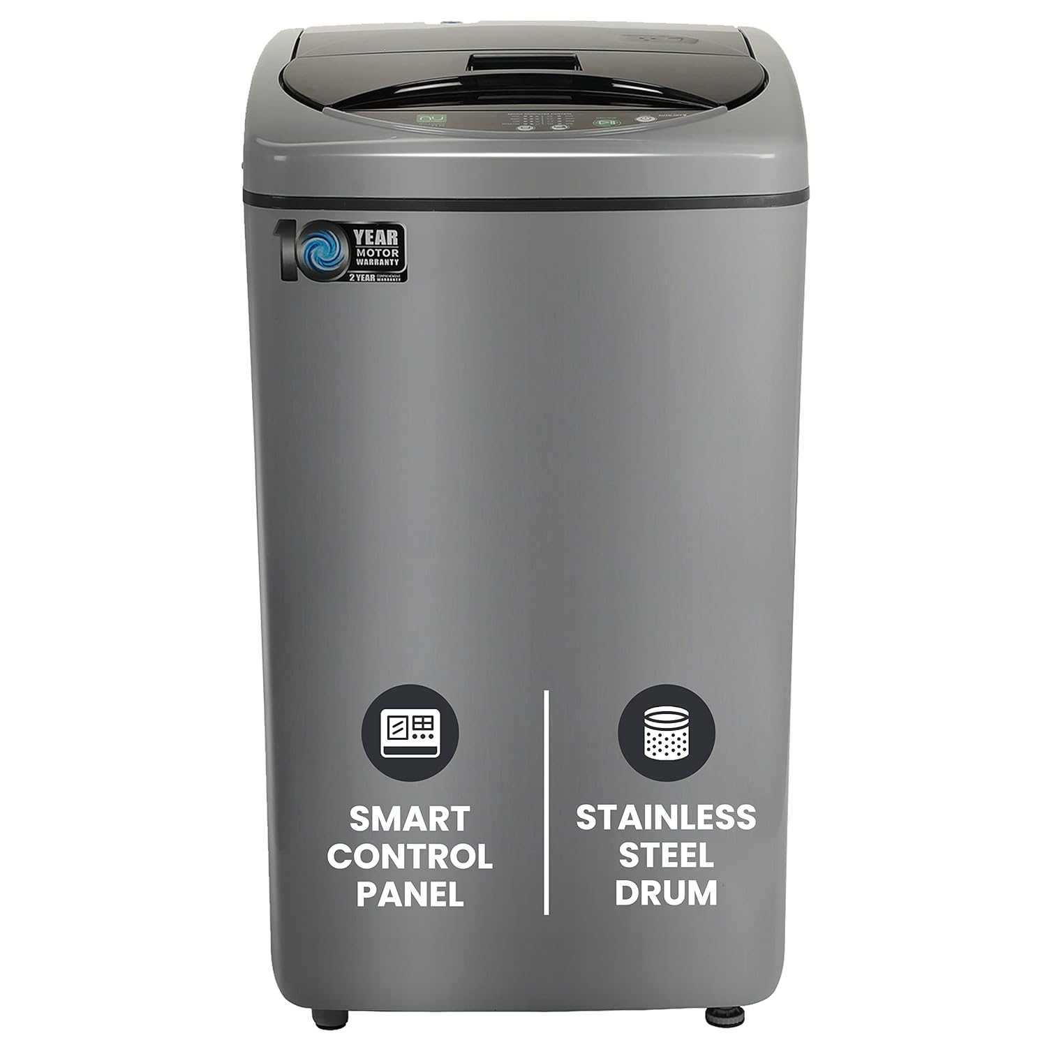 NU 6.5 Kg Fully Automatic Top Load Washing Machine with Soft Close ...
