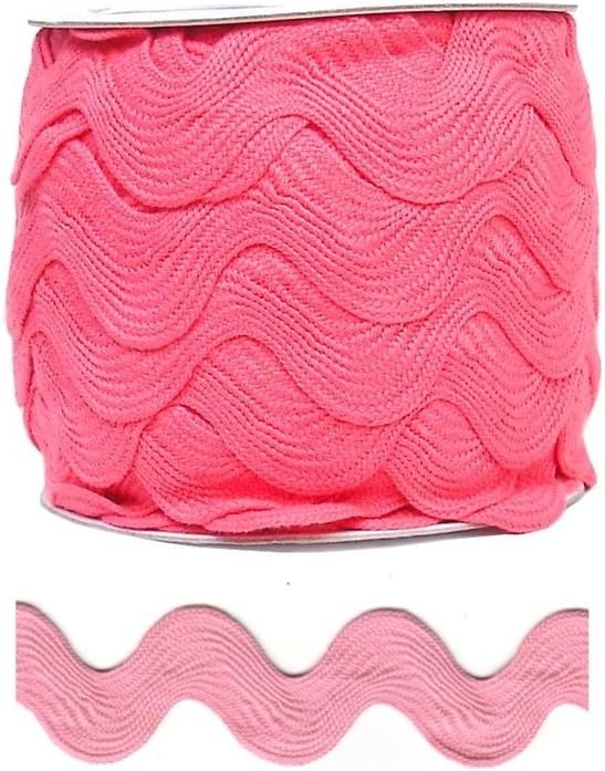 Amazon.com: Jumbo Ric Rac by Cheep Trims 1 13/32 in. Bright P
