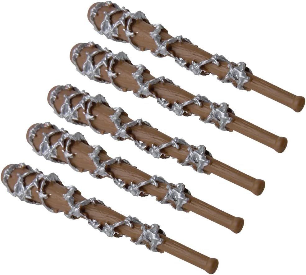 Amazon.com: Set of 5 Barbed Wire Baseball Bats for Wrestling Action ...