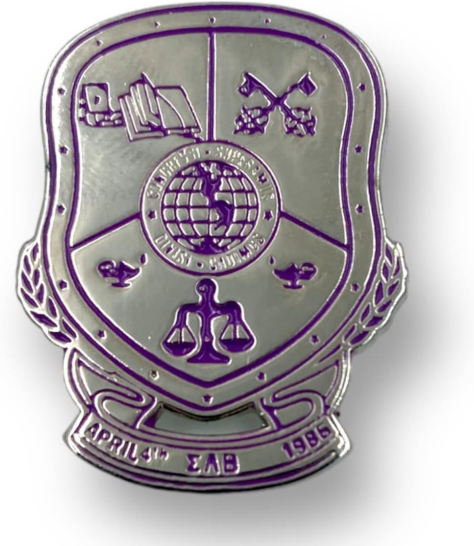 Amazon.com: Sigma Lambda Beta Shield Lapel Pin : Clothing, Shoes & Jewelry