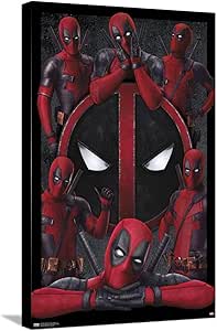 Amazon.com: Trends International Marvel Deadpool Legacy - Collage ...