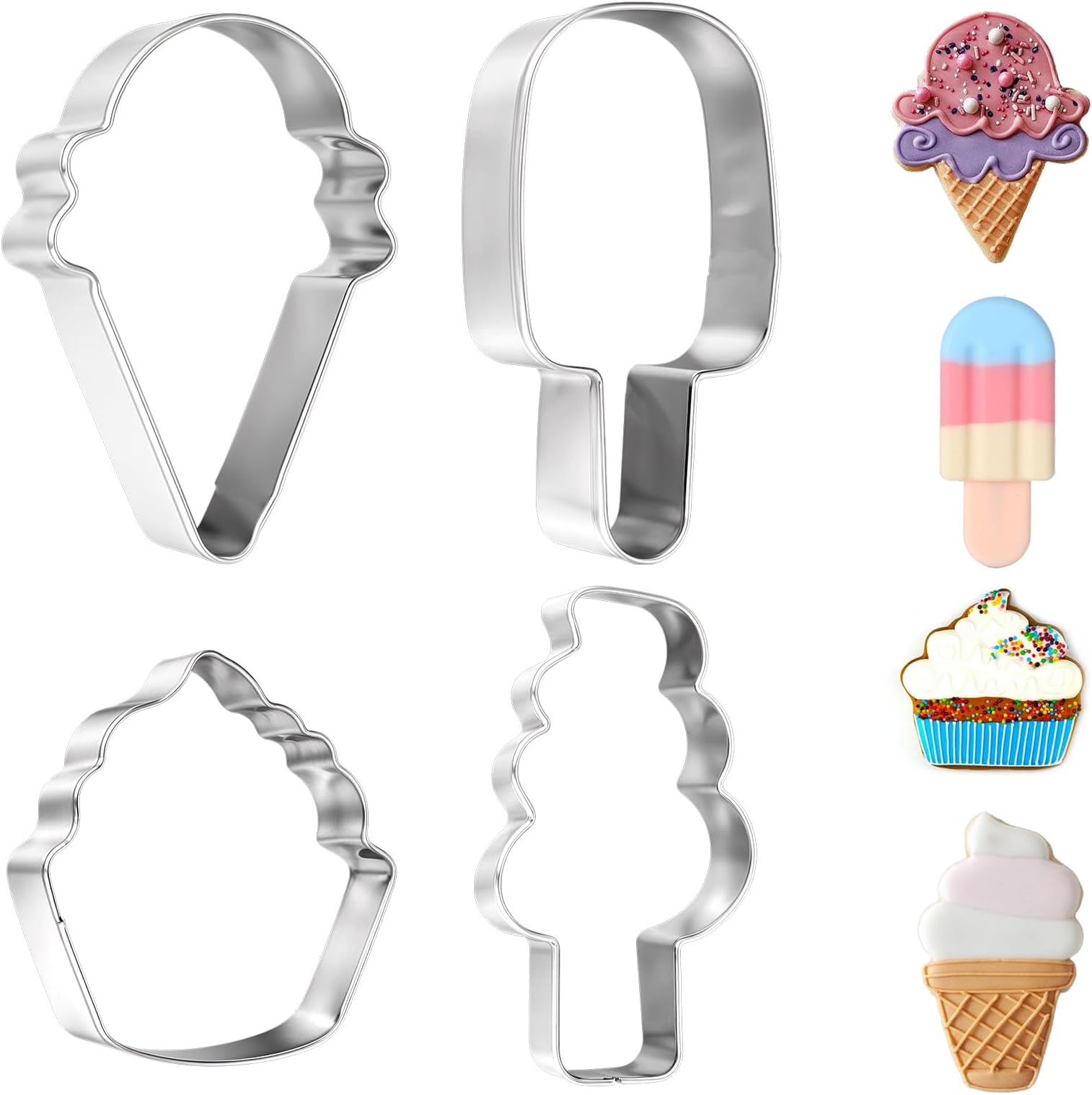 Amazon.com: Cupcake Cookie Cutter 4" Made in USA by Ann Clark: Home ...