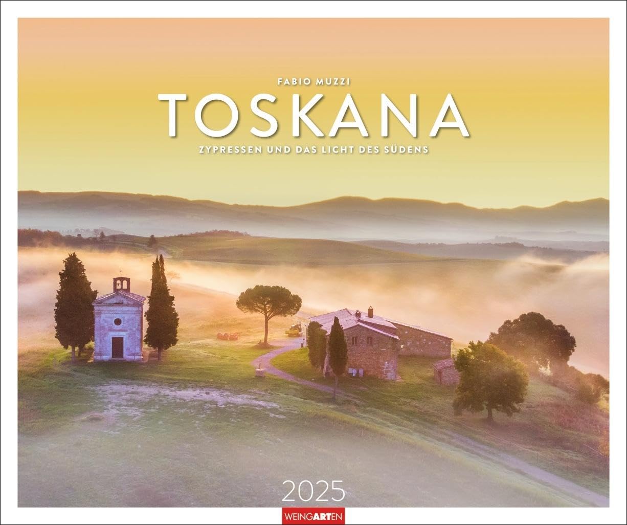 Fabio Muzzi Fotos De Toscana Toskana Kalender 2025 Zypressen Und Das