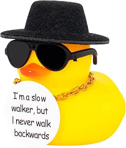 wonuu Encouragement Support Rubber Duck Car Dashboard Decorations ...