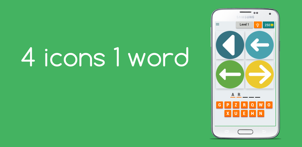 Aplicación 4 Icons 1 Word en Amazon Appstore