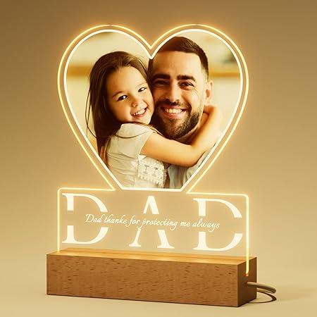 Amazon.com: Personalized Acrylic Plaque For Dad - Customized ...