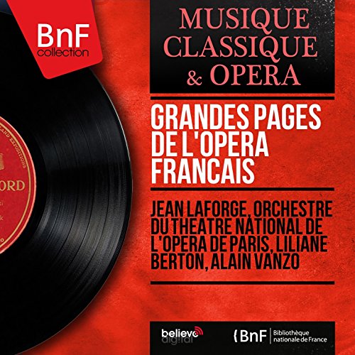 Amazon.co.jp: Grandes pages de l'opéra français (Mono Version) : Jean ...