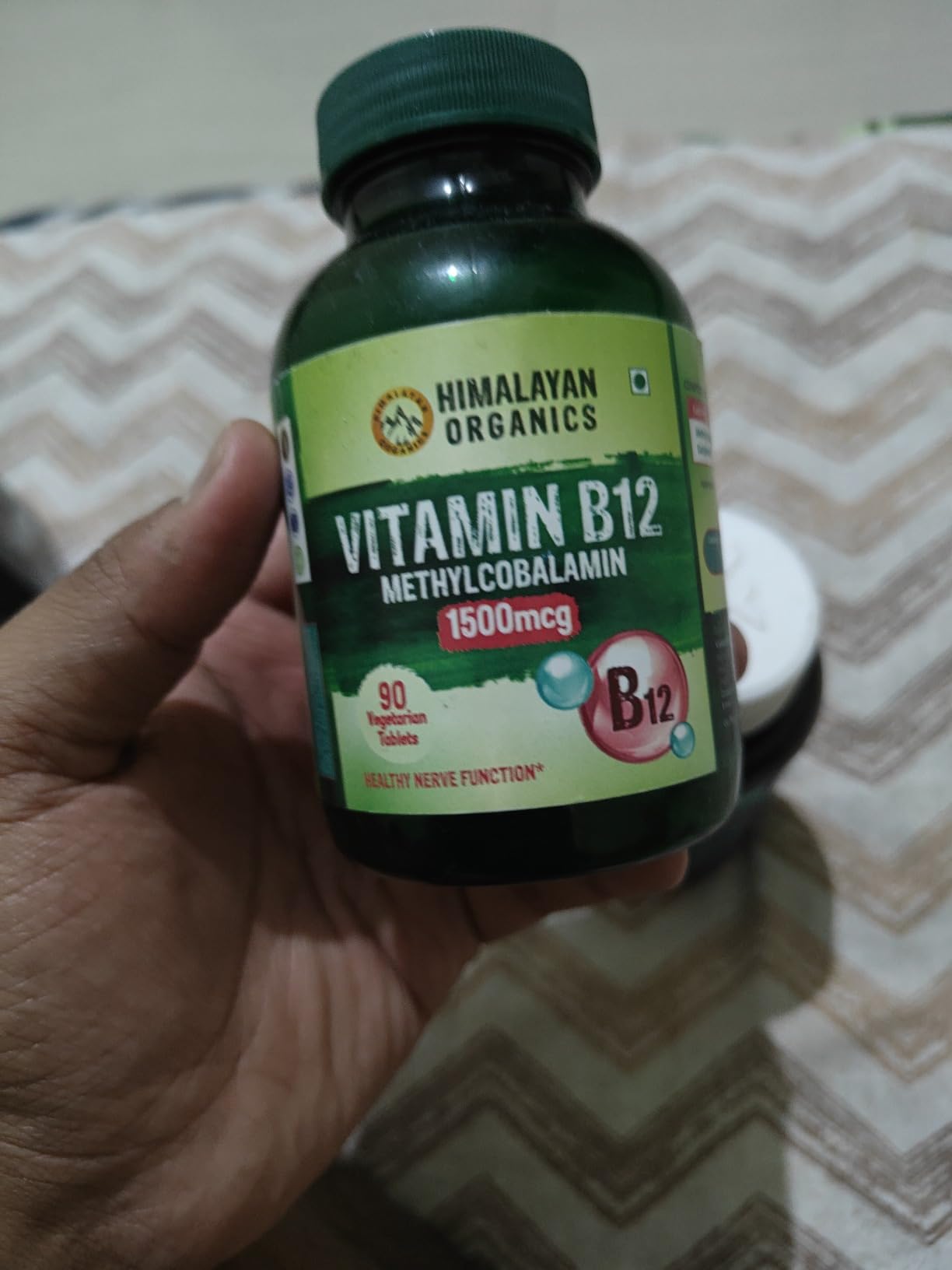 Vlado's Himalayan Organics Methylcobalamin Vitamin B12 1500mcg ...