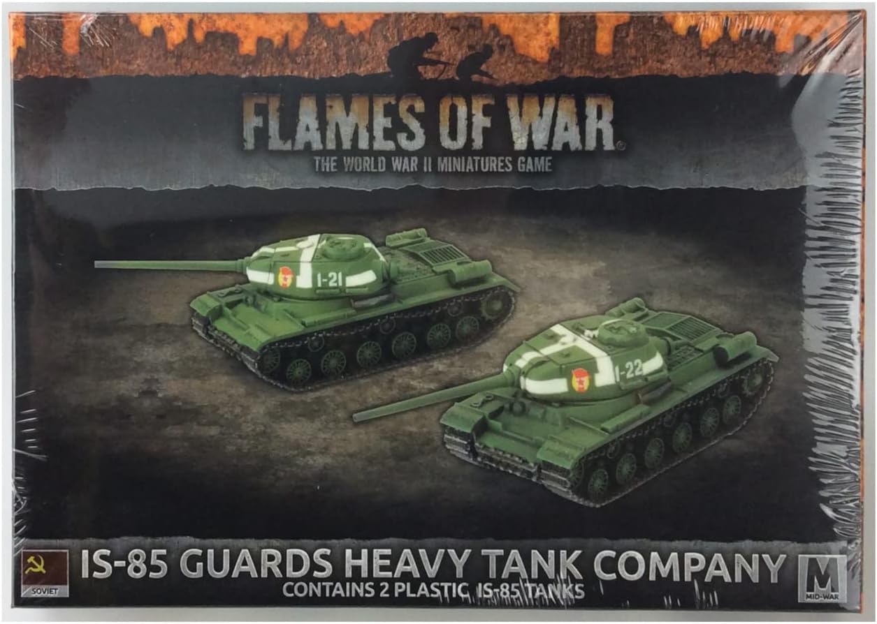 Amazon.com: Battlefront Miniatures Flames of War WW2: Soviet - IS-85 ...