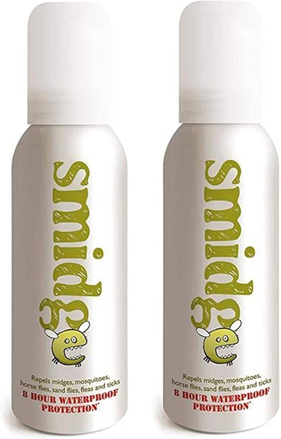 Smidge REPELLENT 75ML 8 HOUR MIDGE & BITING INSECT PROTECTION-2 Pack ...