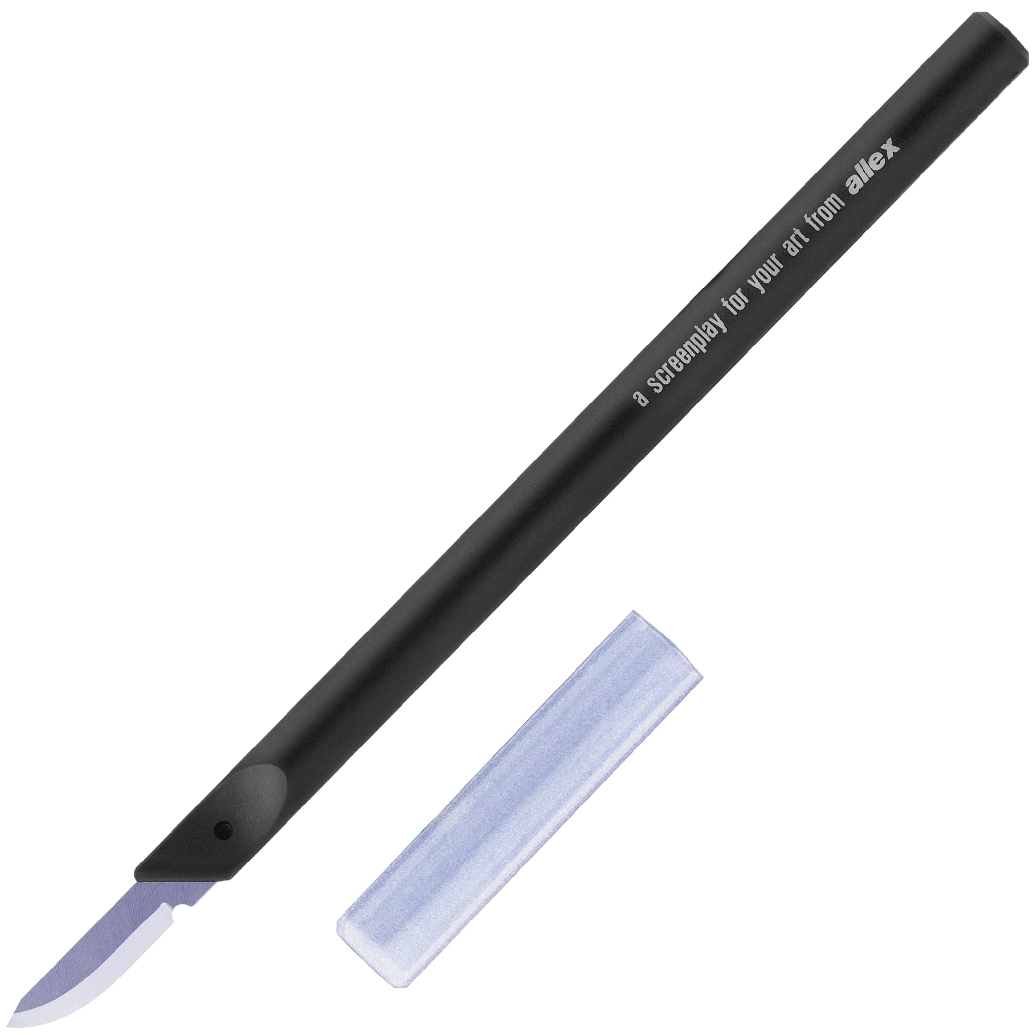 Amazon.com: ALLEX Japanese Exacto Craft Knife with Blade Cover (0.8 ...