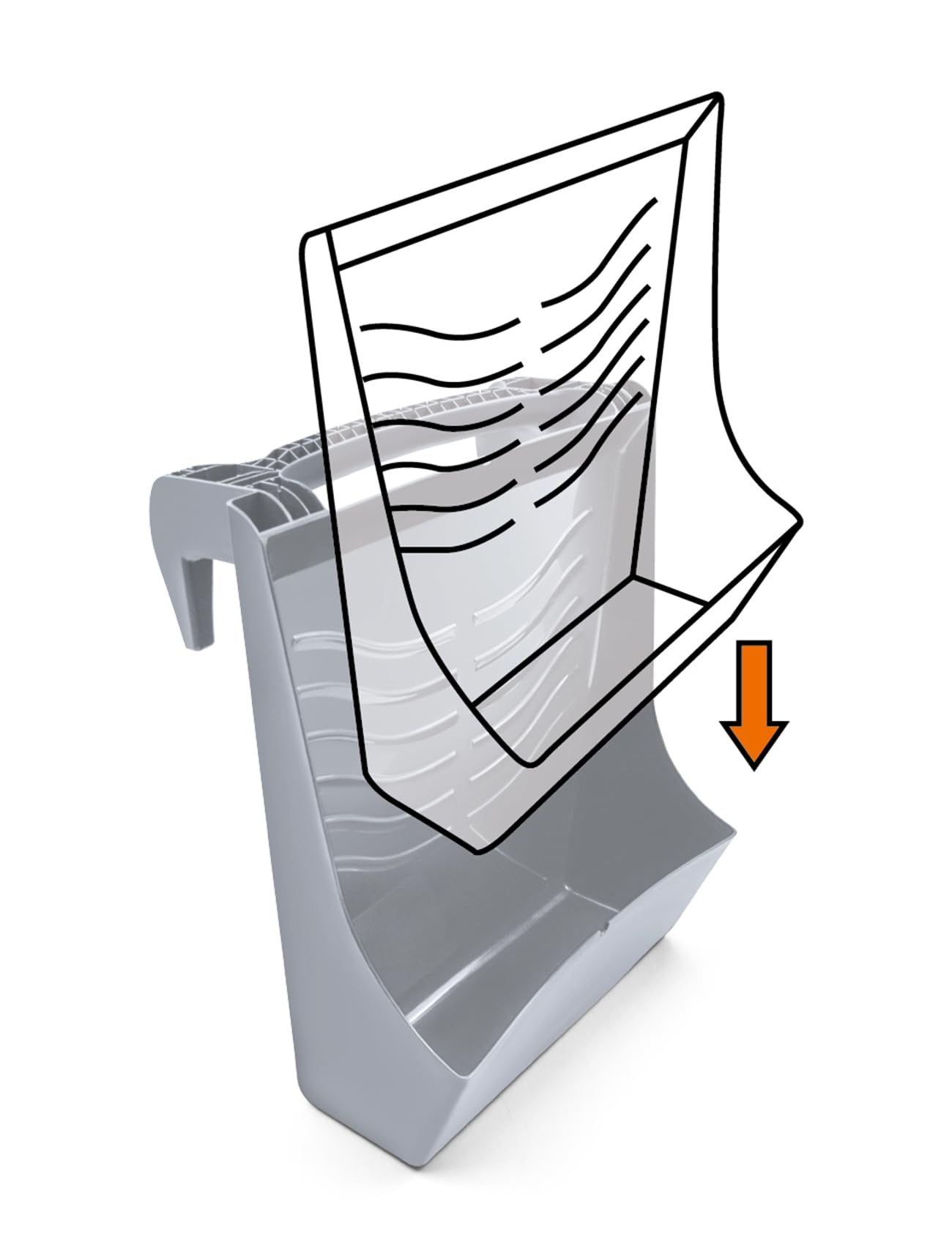 Amazon.com: ROLLINGDOG Paint Tray with 3PC Liner – Ladder Paint Tray ...