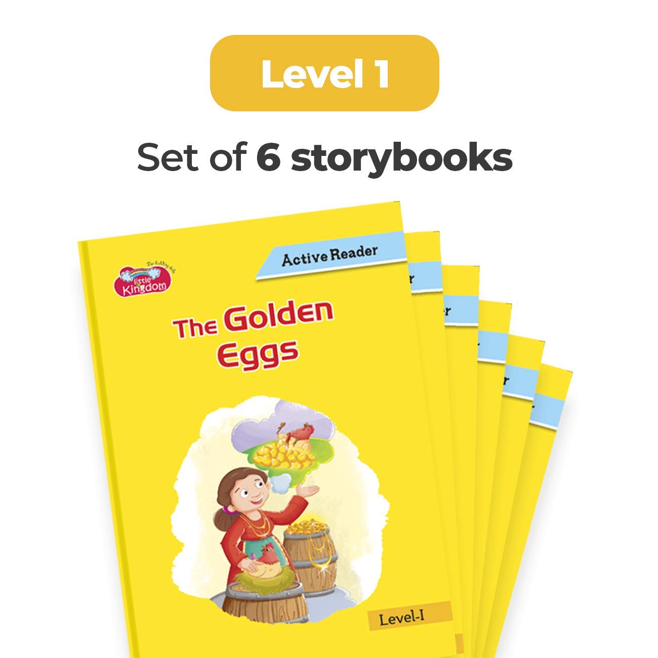Buy Mittimate Active Reader Level 1 - Set of 6 storybooks with ...