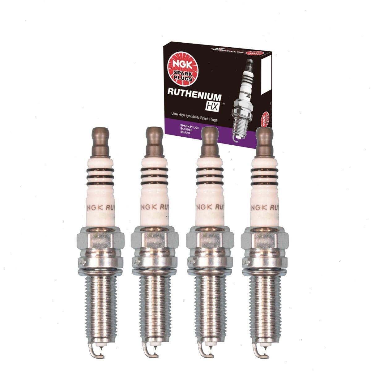 Amazon.com: 4 pc NGK Ruthenium HX Spark Plugs compatible with Nissan ...
