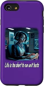 Amazon.com: iPhone SE (2020) / 7 / 8 Software Developer Computer Engineer Funny Programmer Unit ...