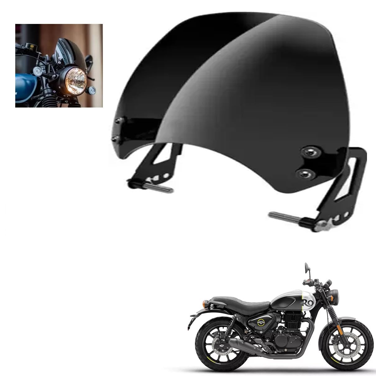 Trade Hunter Hunter 350 Visor Windshield Protector Front Wind Deflector ...