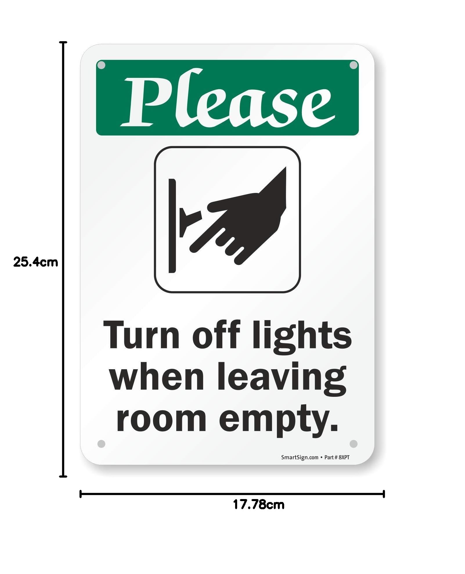 Please Sign Off The Light Switch Please "Don't" Turn Off The Light