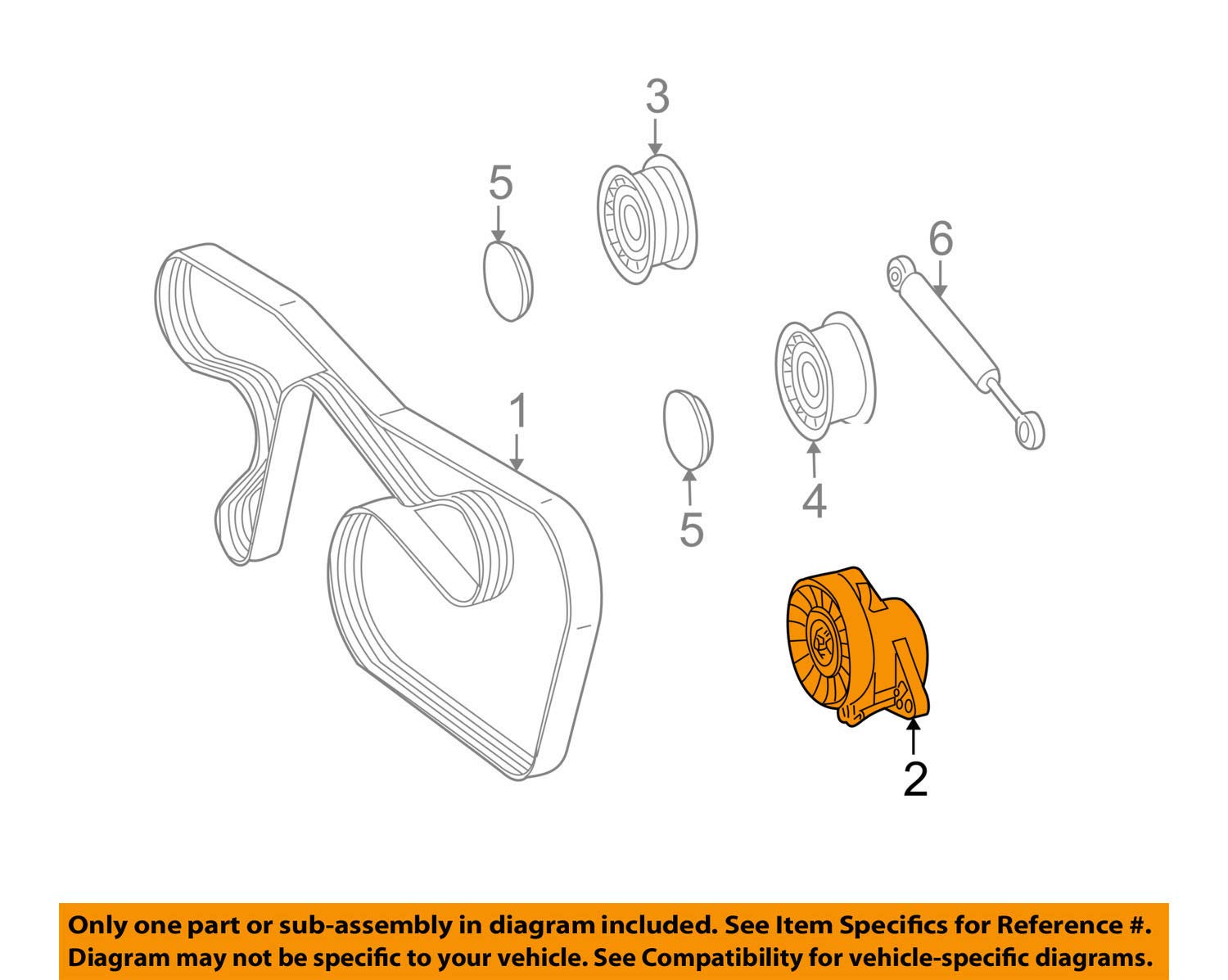 Amazon.com: MERCEDES-BENZ 2722000270 GENUINE OEM TENSIONER : Automotive