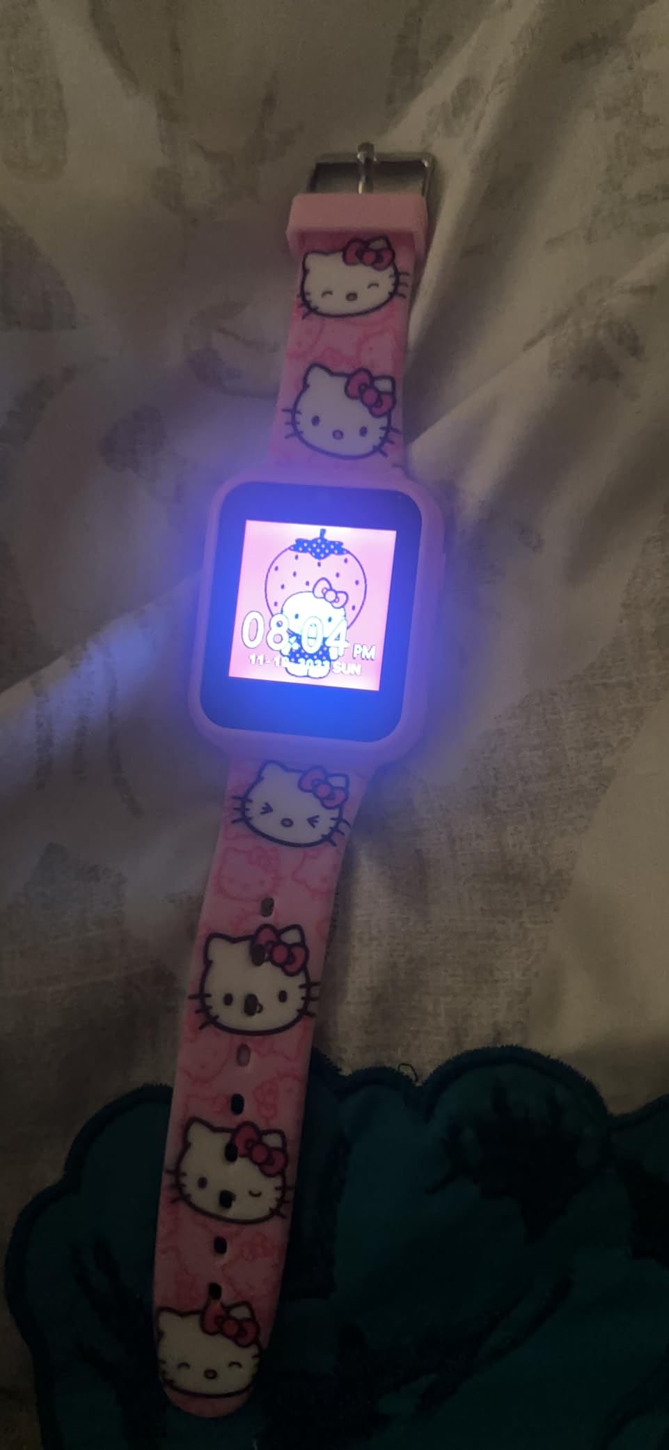 Amazon.com: Accutime Hello Kitty Pink Educational Learning Touchscreen ...