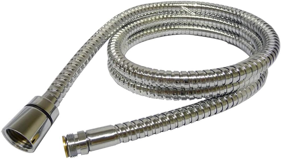 150cm 8mm Bore Stainless Steel Through Bath Shower Hose - BH33-15mm ...