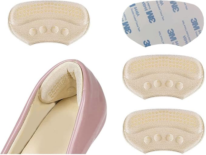 VivoFoot Lot de 4 coussinets de talon, protège-talon, inserts épais et ...