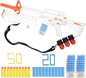Amazon.com: JOFUNTECH Fire Blaster Toy Gun,3 Modes,Grenade Launcher ...
