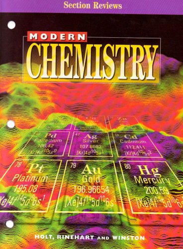 Amazon.com: Modern Chemistry Section Reviews: 9780030517945: Holt ...