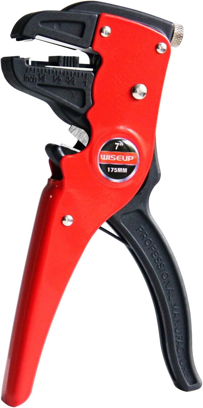 VCELINK Wire Stripper and Cutter 2 in 1 Red Bundle with Small ...