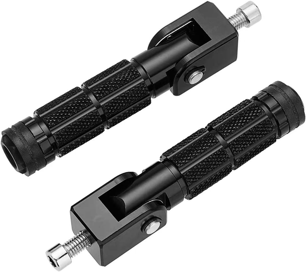 Amazon.com: Caoeal 8MM Universal Motorcycle Foldable Foot Pegs Front or ...