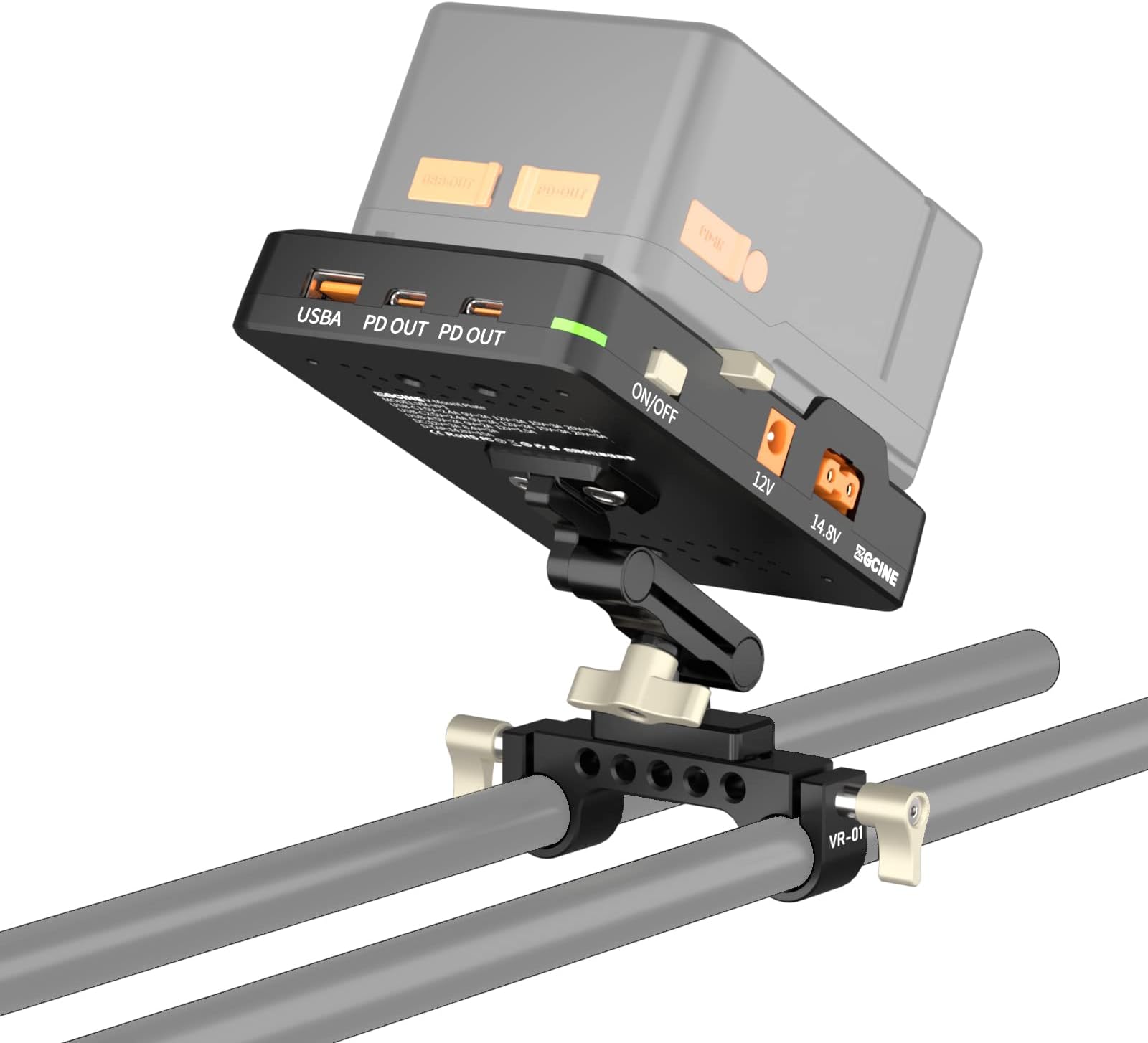 Amazon.com: NEEWER V Mount Battery Plate Adapter, Power Supply Splitter ...