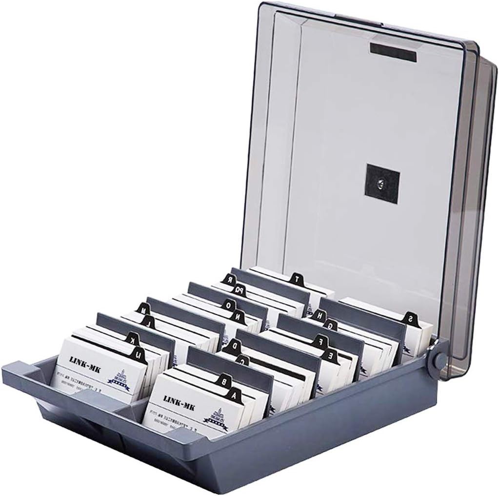 Amazon.com : Catekro Business Card Holder Business Card Index Business ...