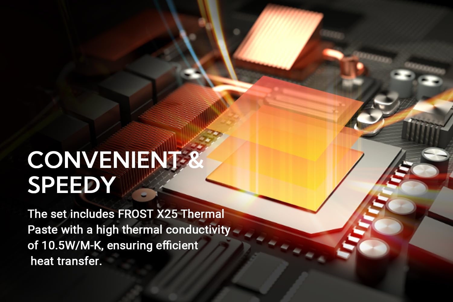 Snapklik.com : ID-COOLING AM5-TPGS Thermal Paste Guard Set For AM5 CPU