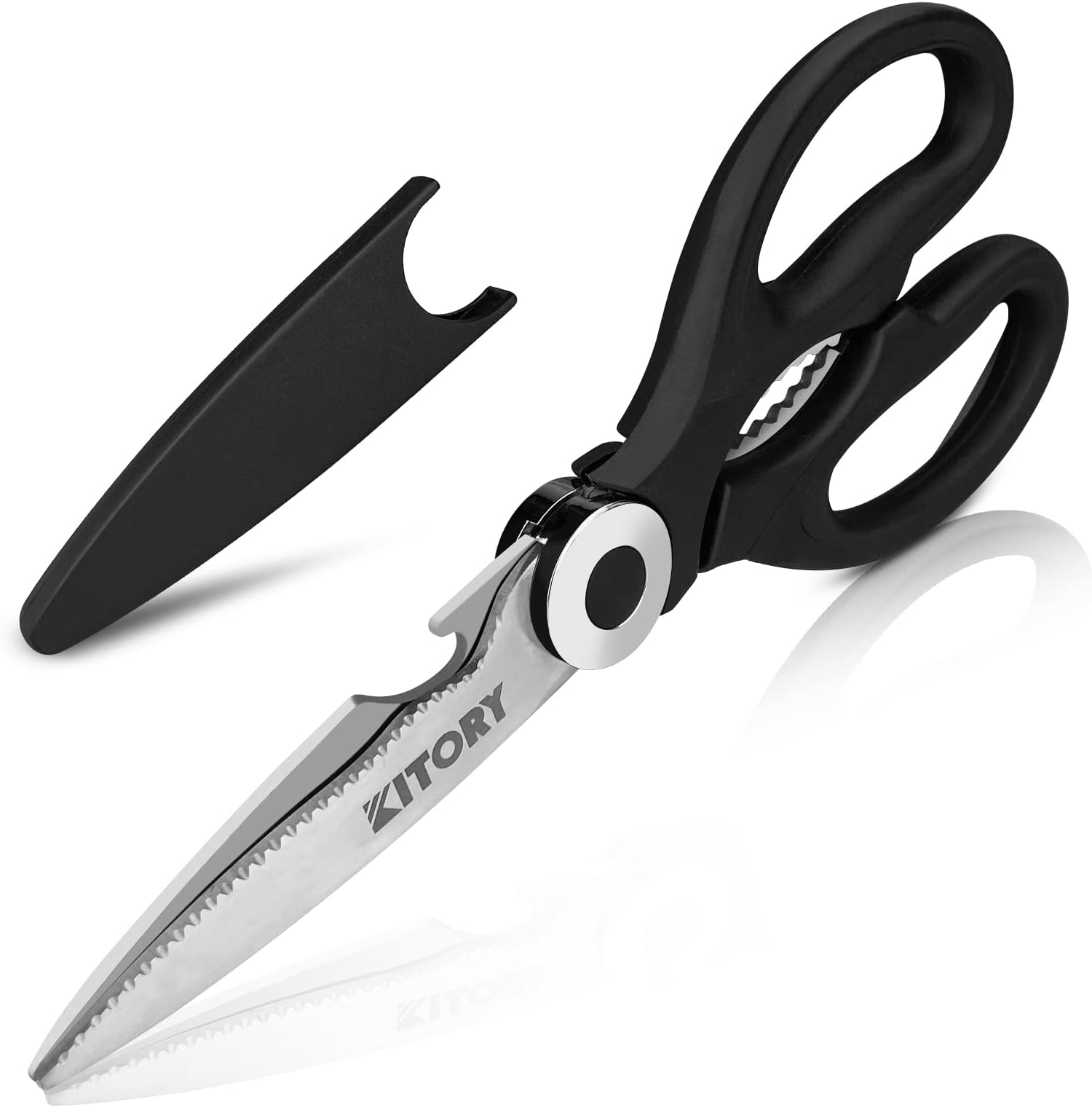Amazon.com: Kitchen Shears, Kitory Premium Heavy Duty Shears Ultra ...