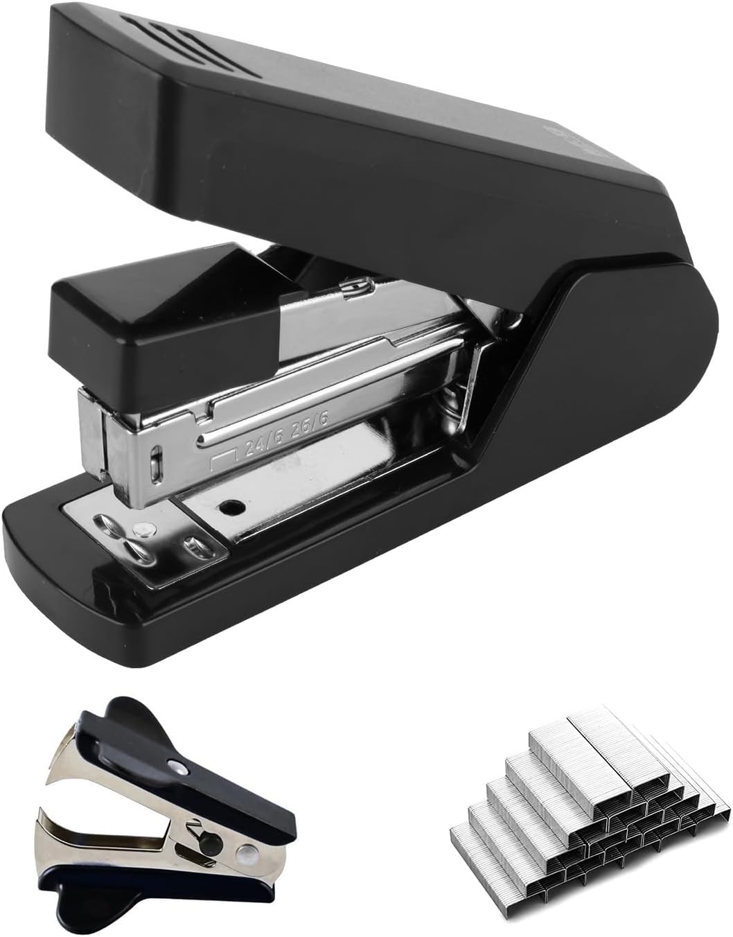 Amazon.com : M&G Effortless Desktop Stapler Portable Stapler with 25 ...