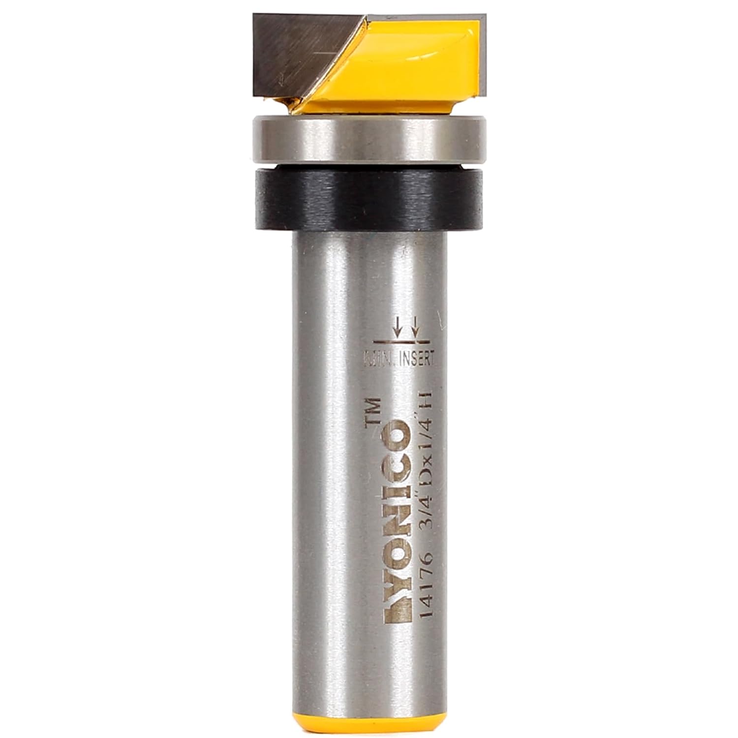 Yonico Flush Trim Router Bit 3/4-Inch Diameter 1/2-Inch Shank 14176 ...