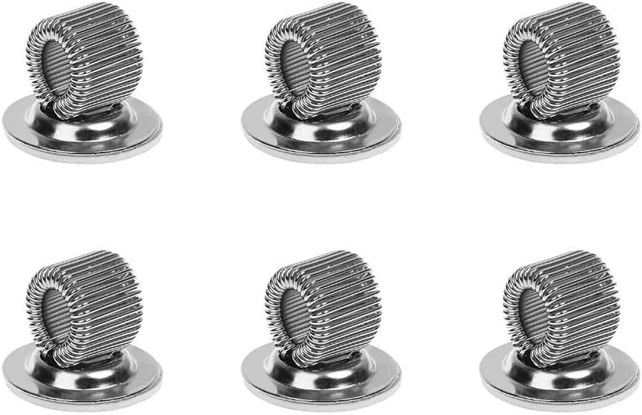 Amazon.com: Tvoip 6Pcs Stainless Steel Pen Pencil Holder, Strong ...