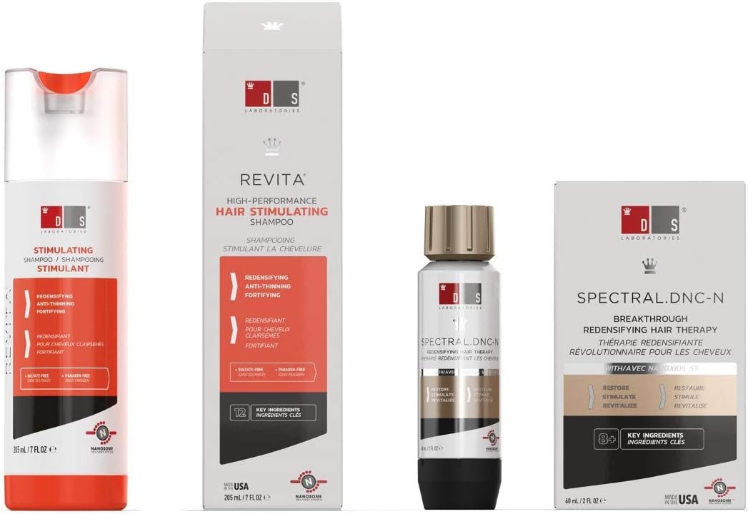 DS Labs Revita Shampoo & Spectral.DNC-N Hair Density Serum - Volumizing ...