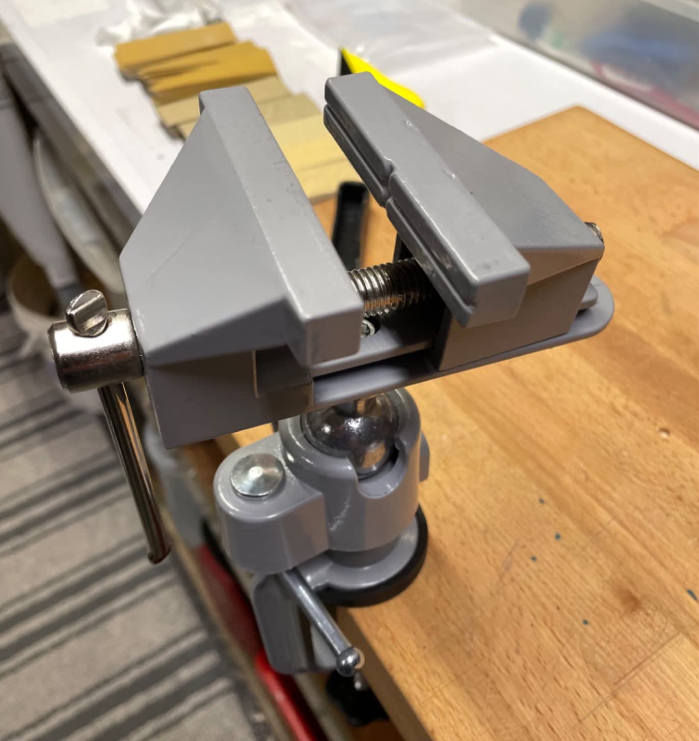 $4/mo - Finance Table Vise,2 in 1 Universal Rotate 360° Work Clamp-On ...