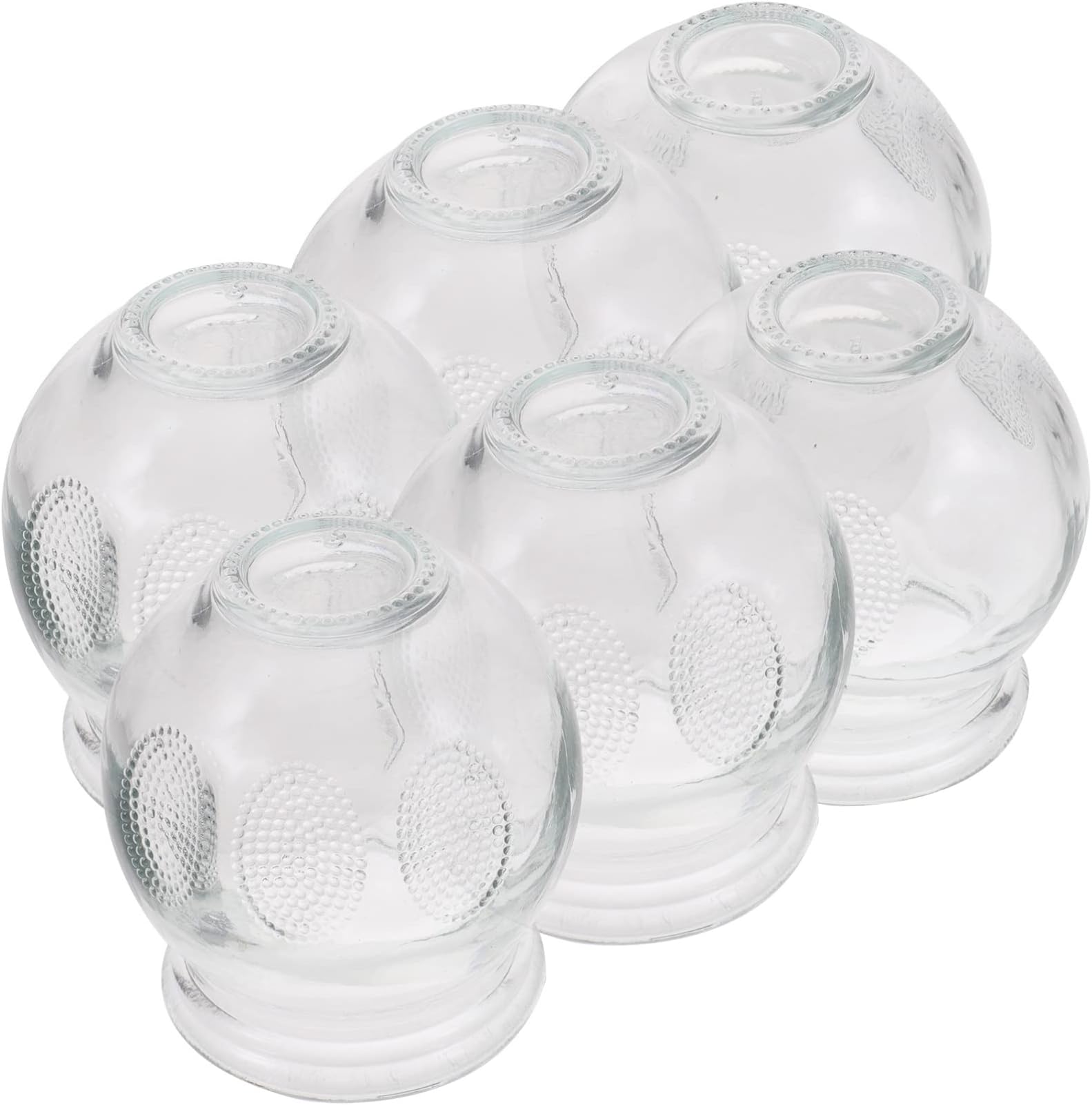 Amazon.com: FOMIYES 6 Pcs Glass Cupping Set Cupping Device Cupping Cups ...