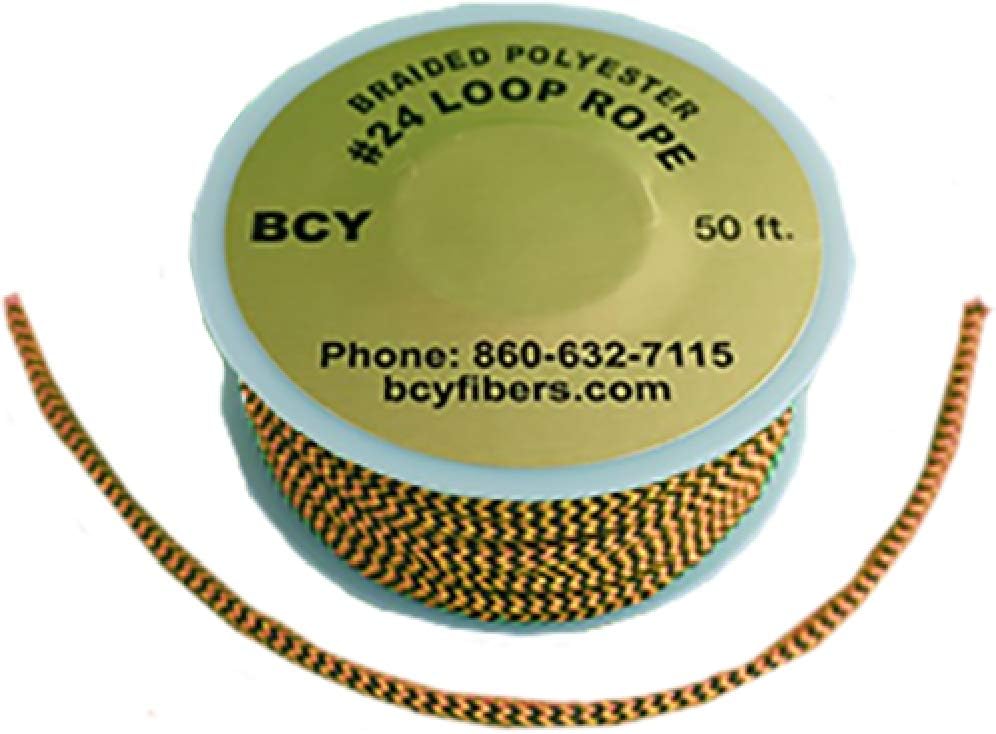 Amazon.com : BCY 24 D-Loop Material Flo Orange/Black 1m : Sports & Outdoors