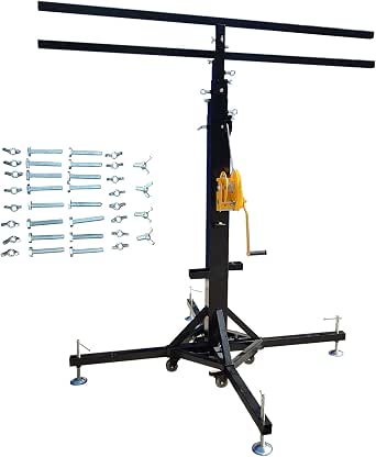 Amazon.com: TECHTONGDA Crank Light Stands Stage Heavy Duty Light Truss ...