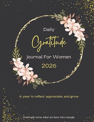 Gratitude Diary 2026 – Daily Journal for Women | Mindfulness ...