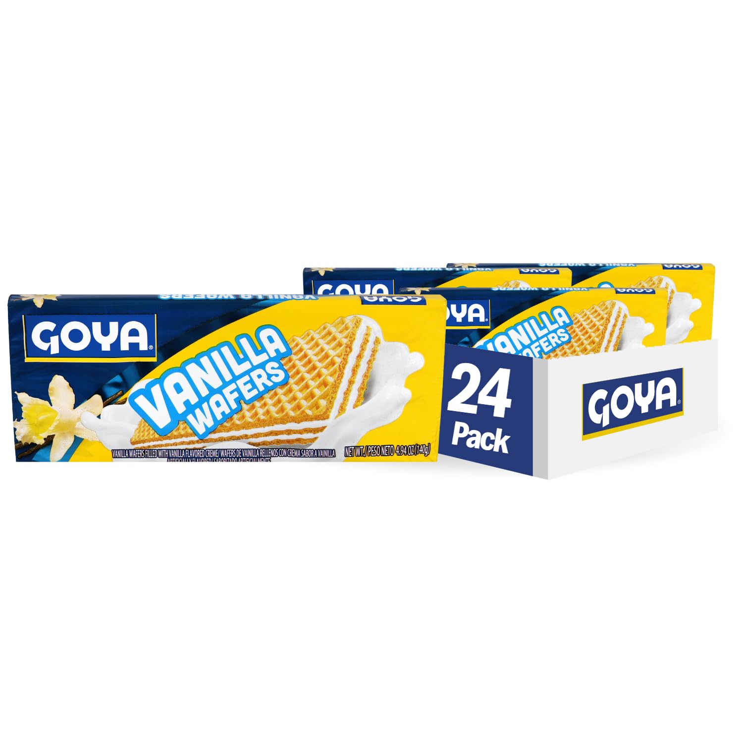Amazon.com: Goya Foods Vanilla Wafers, 4.94 Ounce (Pack of 24 ...