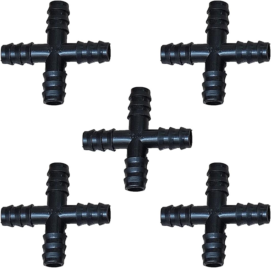 HASTHIP® Splitter 2 Way for Tap and Splitter Garden Irrigation, ABS 3 ...