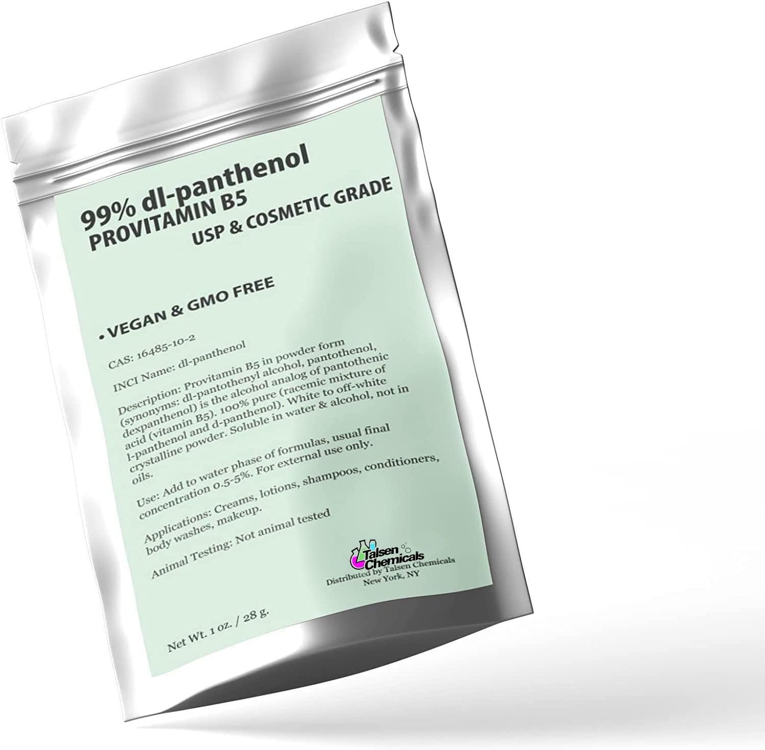 Amazon.com: Talsen Chemicals Provitamin B5 Powder dl-Panthenol DIY ...
