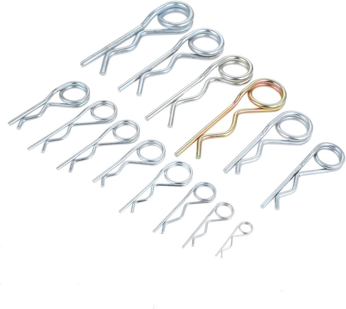 HIDIZ Steel Spring Pin Double lock up R Type Pin Split Wave Pin Clamp ...