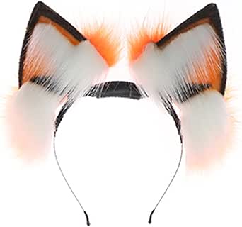 Amazon.com: Rechargeable Headband Remote Control Anime Tail Cosplay ...