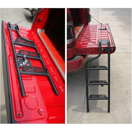 Amazon.com: POKIAUTO Universal Foldable and 360° Rotatable Tailgate ...