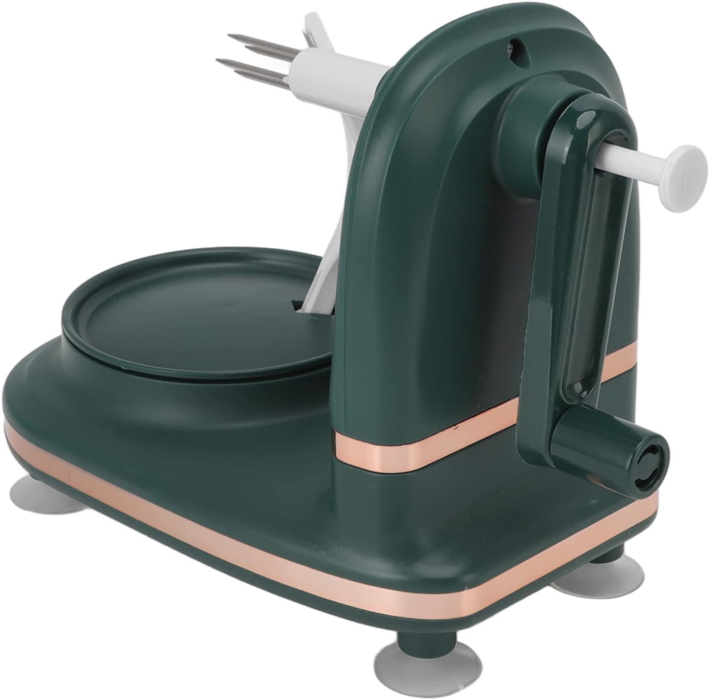 Fruit Peeler,Hand Cranked,Potato Peeler Machine,with Cutter,Automatic ...